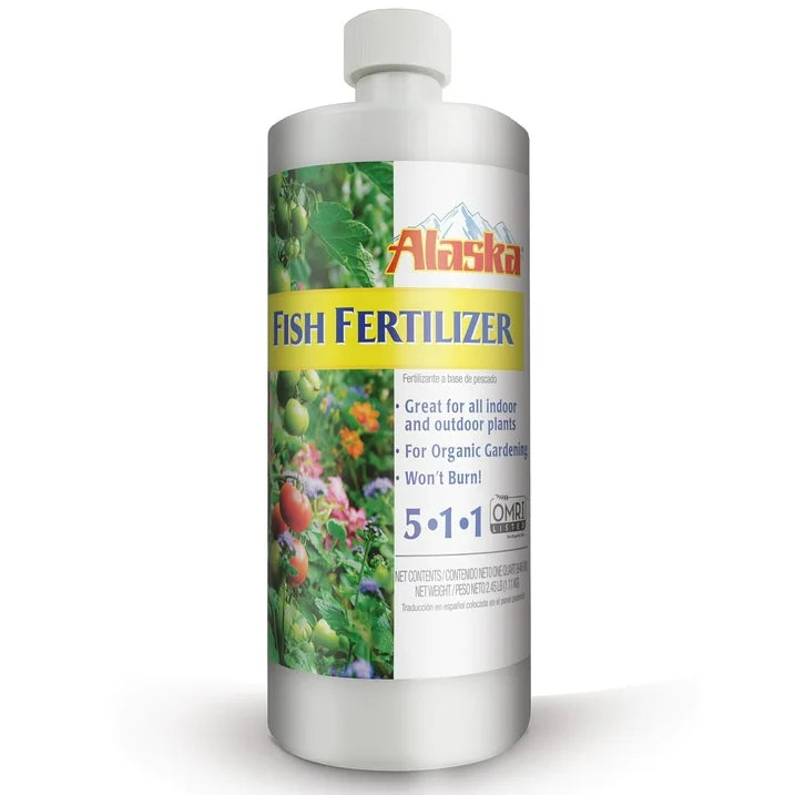 Alaska Fish Fertilizer (5-1-1) Liter – Phelan Hydro & Garden Supply