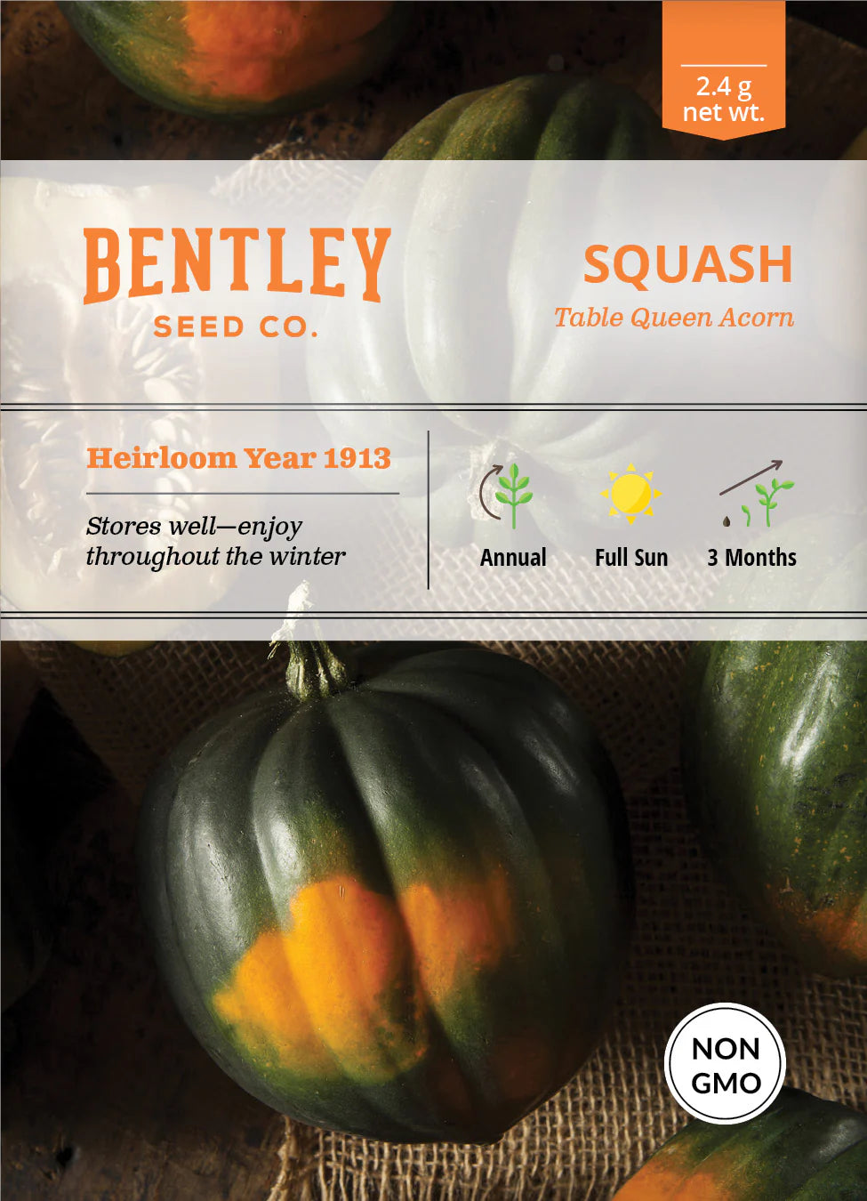Bentley Seed Co Squash, Acorn Table Queen Seed Packets – Phelan Hydro ...